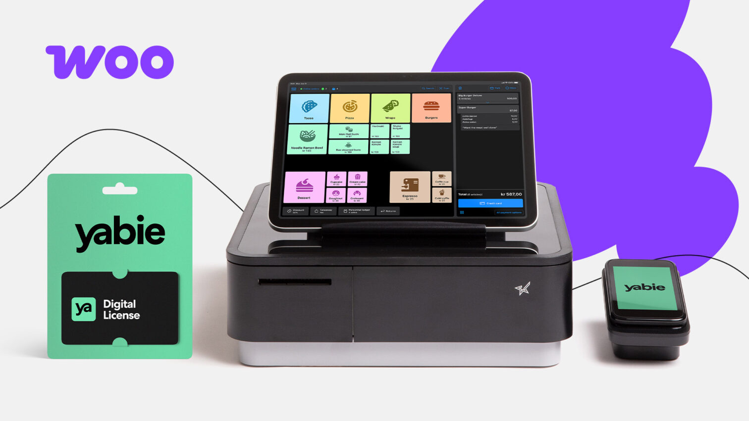 Integrera Yabie kassasystem med WooCommerce